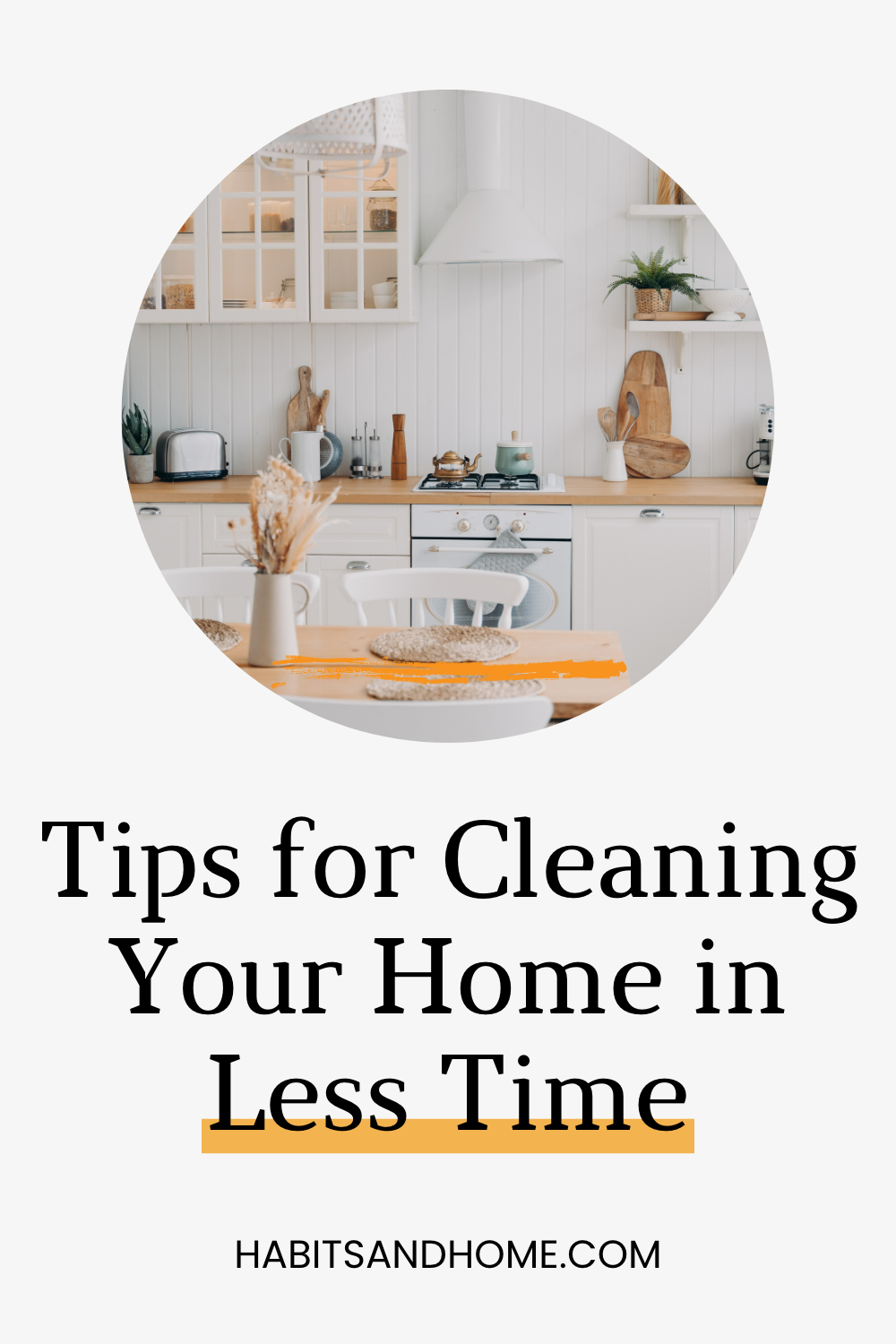 How to Clean Your House in Less Time