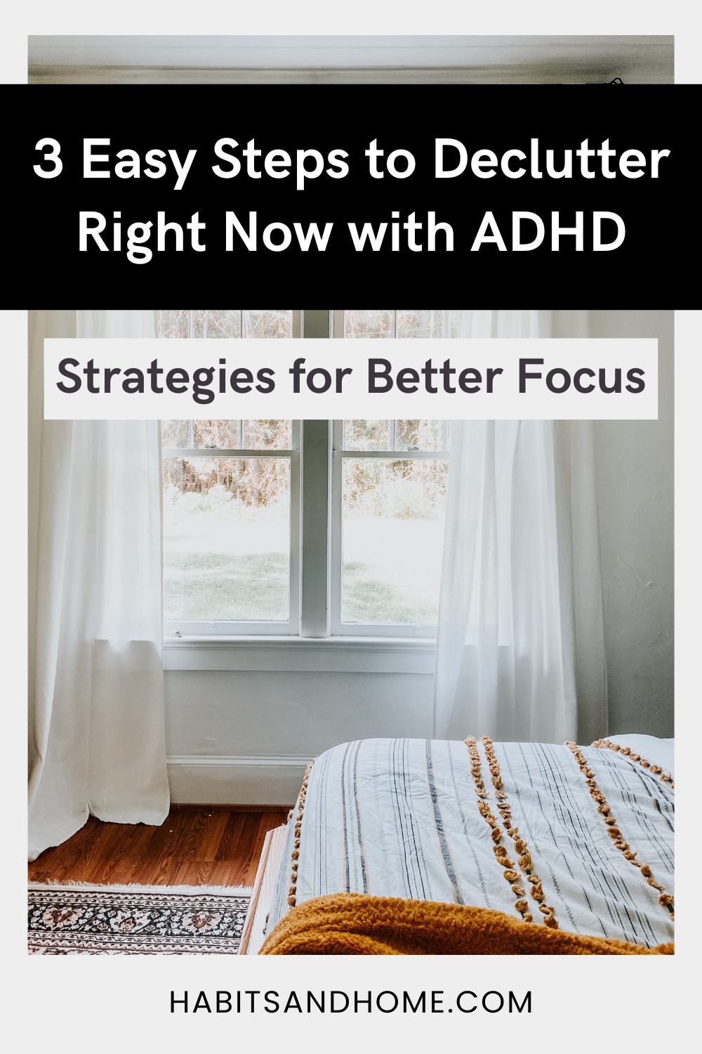 3 Easy Steps to Declutter Right Now with ADHD